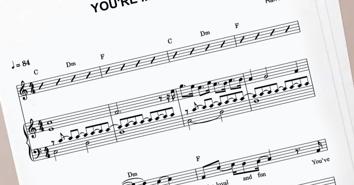 Sheet Music - Full