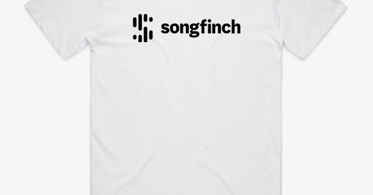 White + X-Large | Songfinch T-Shirt